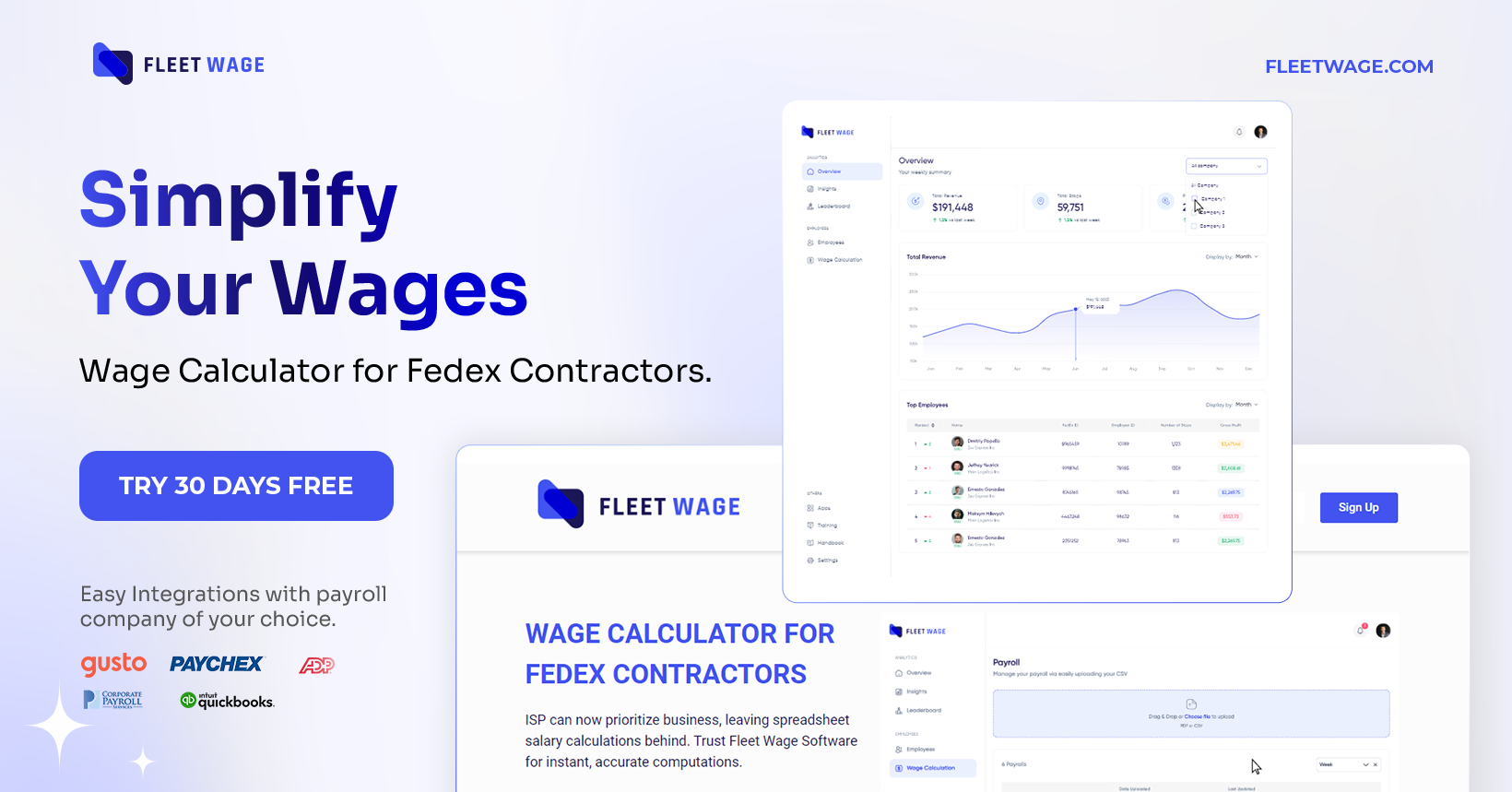 FedEx ISP Payroll Calculator Per Stop & Package - Fleet Wage